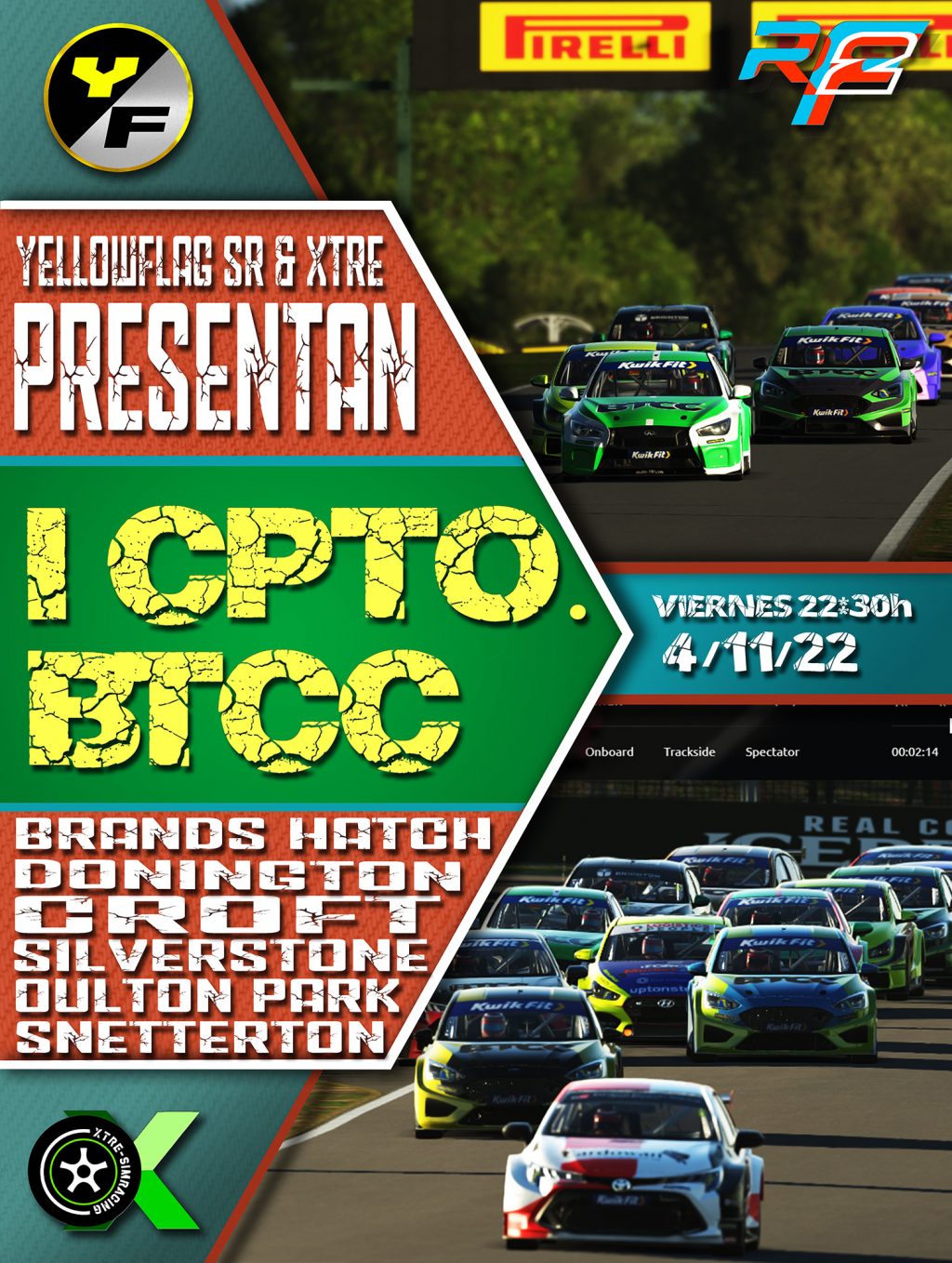 CAMPEONATO BTCC – YellowFlagSR