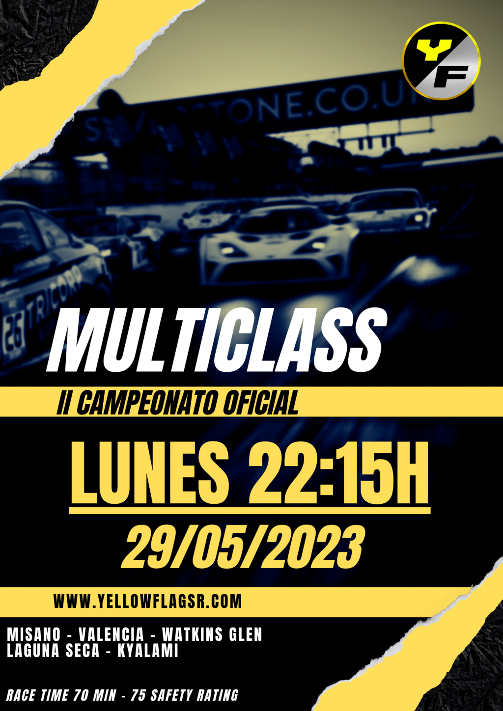II CAMPEONATO MULTICLASS – YellowFlagSR