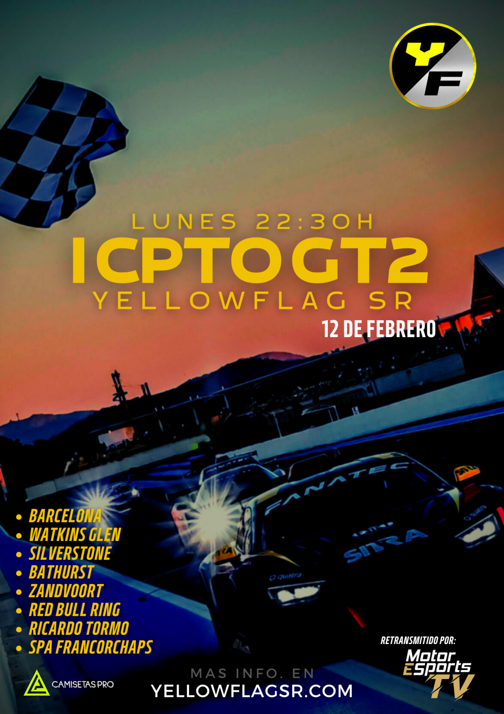 I CAMPEONATO GT2 – YellowFlagSR